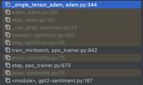 tensor mis match runtimeerror when use accelerate for gpt2 sentiment py