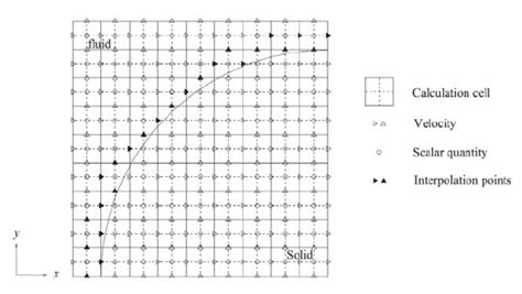 Position Of The Ghost Cells Interpolation Points In Immersed Boundary