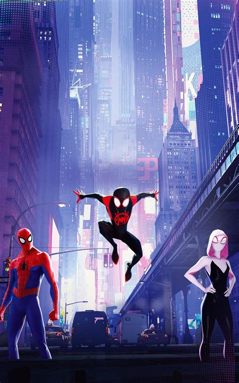 Spider Man Into The Spider Verse Mobile Wallpapers Wallpaper Cave