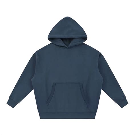 Essential Oversized Boxy Fit Fleece Hoodie Bronx Native Shop
