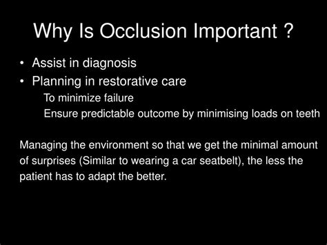 PPT Fundamentals Of Occlusion PowerPoint Presentation Free Download ID 2143561