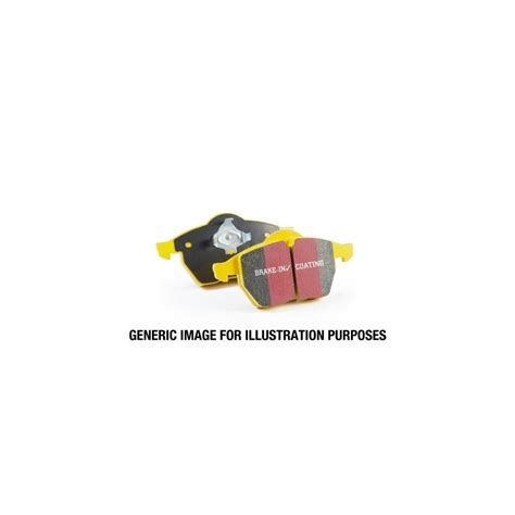 Ebc 16 Honda Civicincl Type R And Si Yellowstuff Rear Brake Pads
