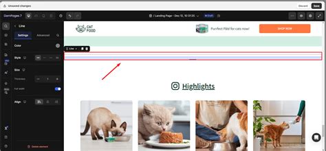Line Divider Element Help Center
