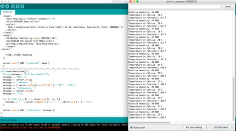 Esp8266 Wifi Temp Humidity Monitoring Web App Using Arduino Ide 7 Steps Instructables