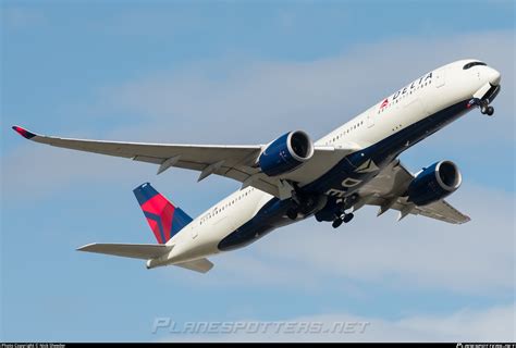 N510dn Delta Air Lines Airbus A350 941 Photo By Nick Sheeder Id