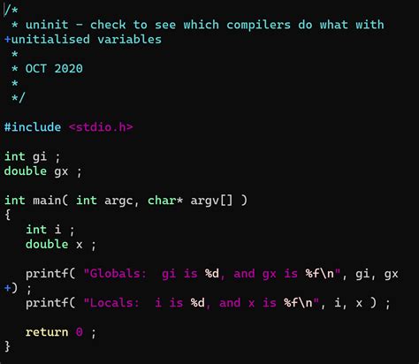 Solved Copy Uninitc ﻿look At The Code Compile With Gcc