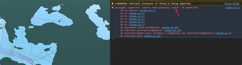 Raycast Exception Cannot Read Property Count Of Undefined Issue Vasturiano React