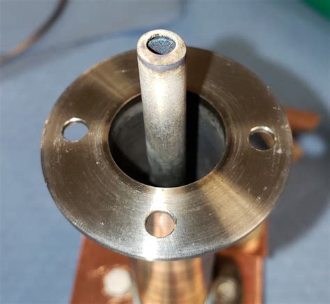 End Of Emitter Tube After Successful Spot Mode Operation The Download Scientific Diagram