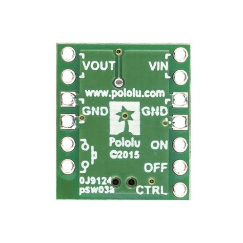 Mini Pushbutton Power Switch With Reverse Voltage Protection LV