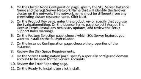 Windows Server Failover Clustering WSFC With SQL Server