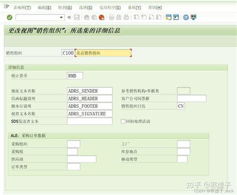Sap Sd 1 1定义销售组织 知乎