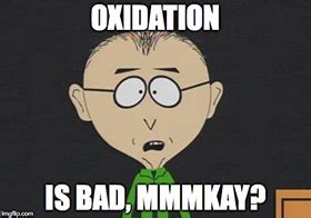 Oxygenation Good Oxidation Bad Nz