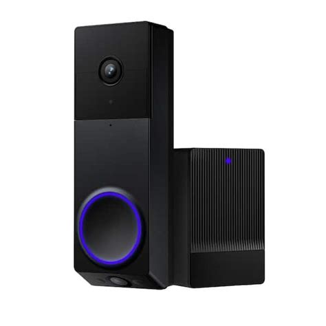 Wyze Wireless Duo Cam Video Doorbell With Chime Battery Powered 2k