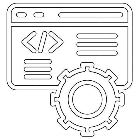 Premium Vector Code Engineering Vector Icon Illustration Of Data Analytics Iconset