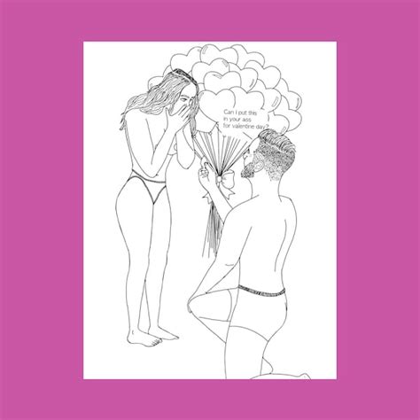Sex Line Art Etsy