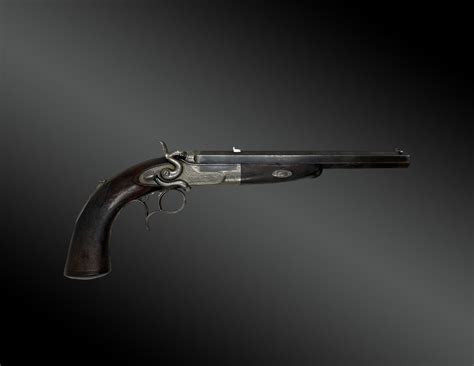 Proantic Percussion Pistol Signed Fauré Lepage France 19th Century