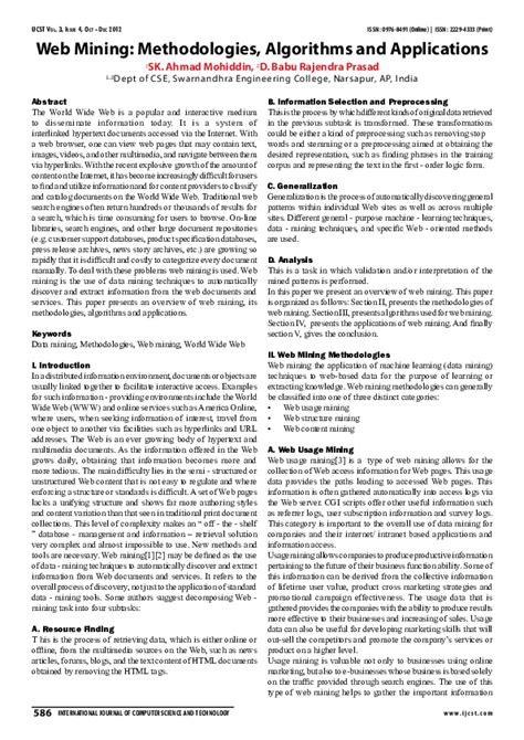 pdf web mining methodologies algorithms and applications