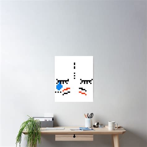 Xxxtentacion Pixel Art Poster By Artinnoir Redbubble