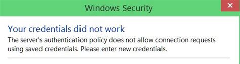 Solved RDS Receiving Second Prompt For Password When Launching Remote Desktop Through