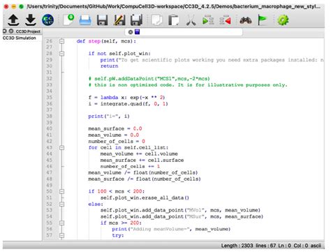Cell Modeling In Jupyter Notebook Using CompuCell D Micro Nano Technology Education Center