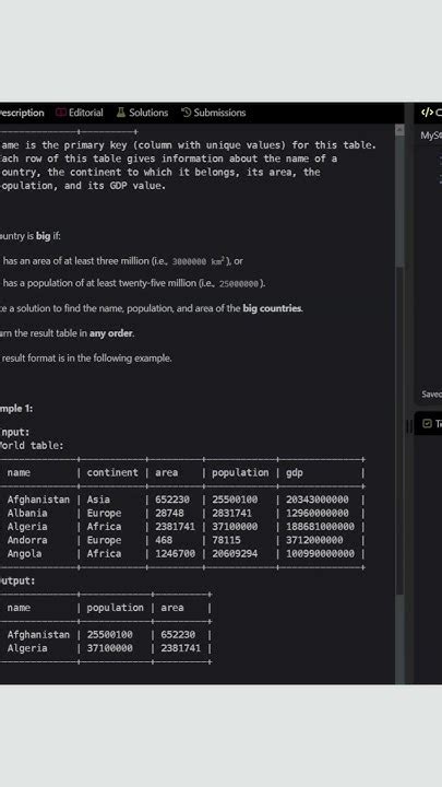 Solving Sql Questions Day 3 Youtube