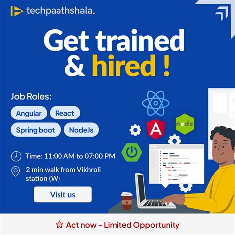 Techpaathshala On Linkedin 🚀 Join Our Tech Incubation Lab Get Trained With Us Get Placed In