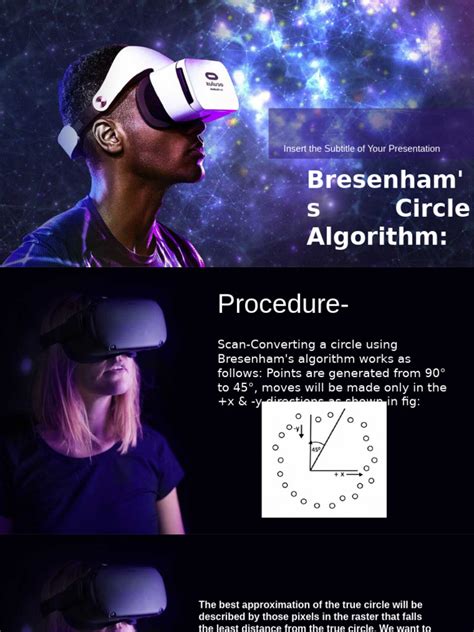 Bresenhams Circle Algorithm Pdf Applied Mathematics Algorithms