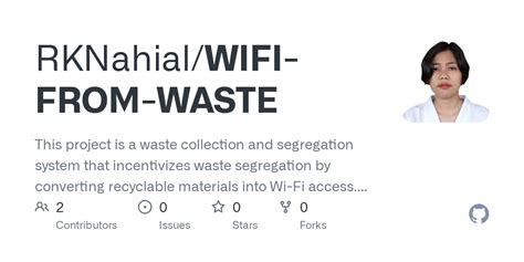 GitHub - RKNahial/WIFI-FROM-WASTE: This project is a waste collection ...