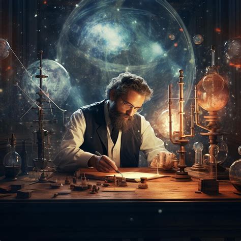 Premium Photo Scientist Physicist At Work Real Human Fingers