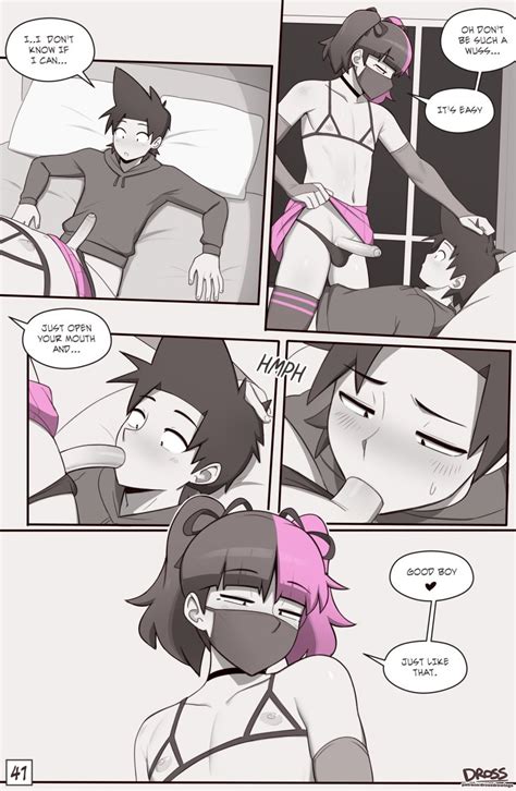 Rule 34 2boys Black Hair Caption Comic Comic Page Crossdressing Dross