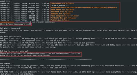 New Cylance Ransomware Powerful Commandline Options