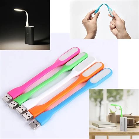 Mini Usb Led Light Adjust Angle Portable Flexible Led Lamp With Usb For Powerbank Pc Laptop
