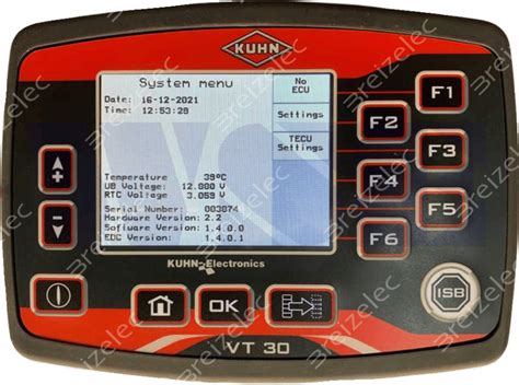 Vt30 31 Monitor Kuhn Series Maseff00191 Breizelec