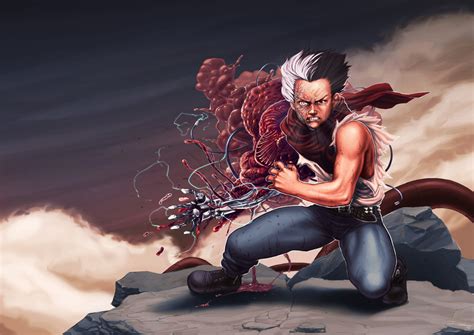 Shima Tetsuo Akira Drawn By Damien Dozias Danbooru