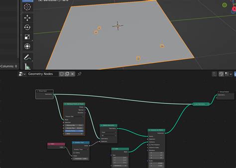 Distribute Points On Faces By An Exact Amount Geometry Nodes Blender Stack Exchange