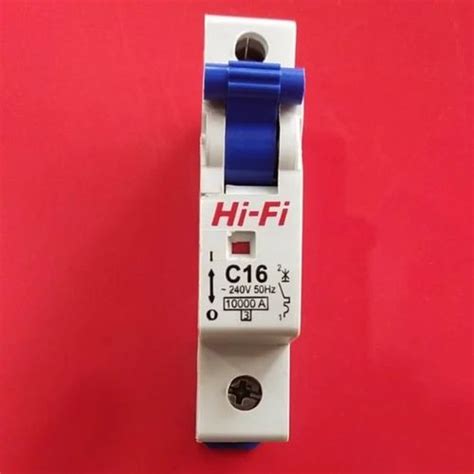 16 Amp Hi Fi Single Pole Mcb At ₹ 90 Piece Hi Fi Mcb In Modasa Id 2849890519691