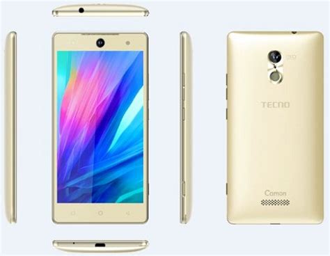 Tecno Camon C7 Pics - Official Images Front & Back Photos