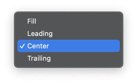 Stackview의 Alignmentdistributionspacing