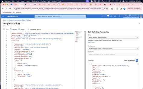 Artificial Intelligence Troubleshooting Azure Search Embedding Data