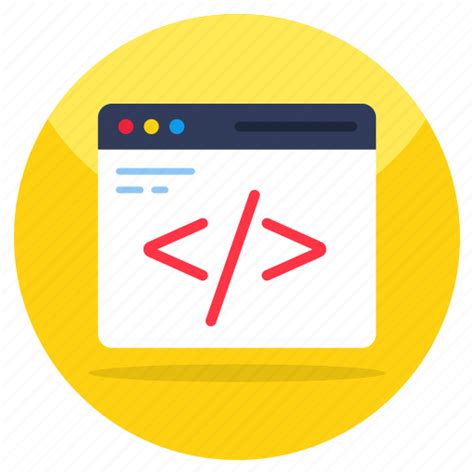 web coding web programming software development html icon download