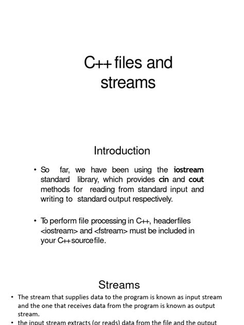 Ppt10 Pdf Computer File Inputoutput