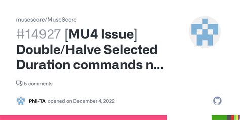 Mu4 Issue Doublehalve Selected Duration Commands Not Actioned During Note Input · Issue