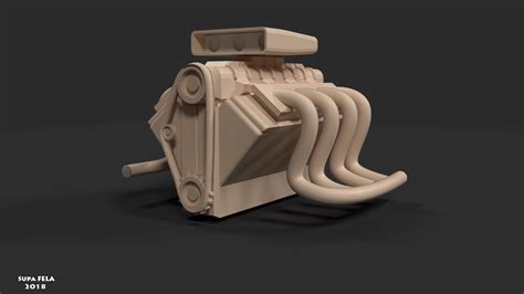 Engine Free 3d Models Blender Blend Download Free3d
