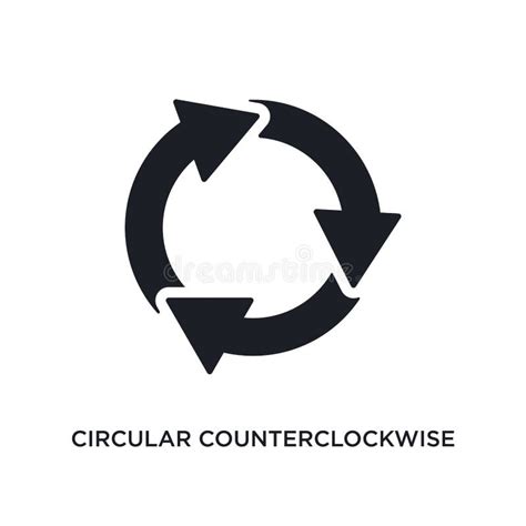 Circular Arrows Random Concentric Circles With Arrows For Twist