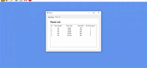 Hotel Billing And Reservation System In Vbnet With Source Code Source Code And Projects