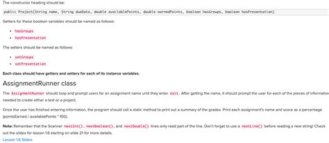 Solved In This Lesson We Are Going To Create An Assignment Chegg