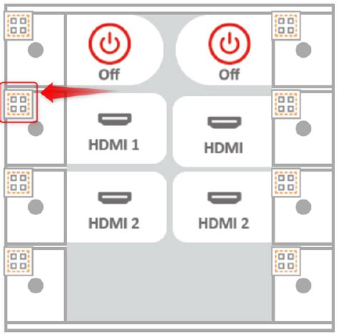 Button Grouping On Graphical User Interfaces Biamp Cornerstone