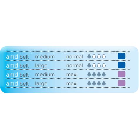 AMD Belt Maxi Large Incontinentieslips Met Gordel Maat Large Verpakking Pakken Van Stuks
