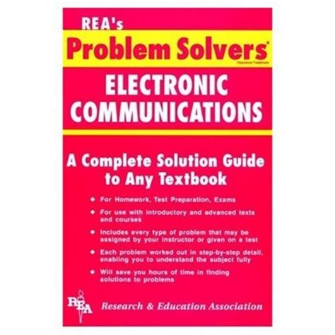 electronic communications problem solver problem solvers solution