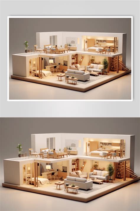 Ai数字艺术3d室内设计装修透视图模型
